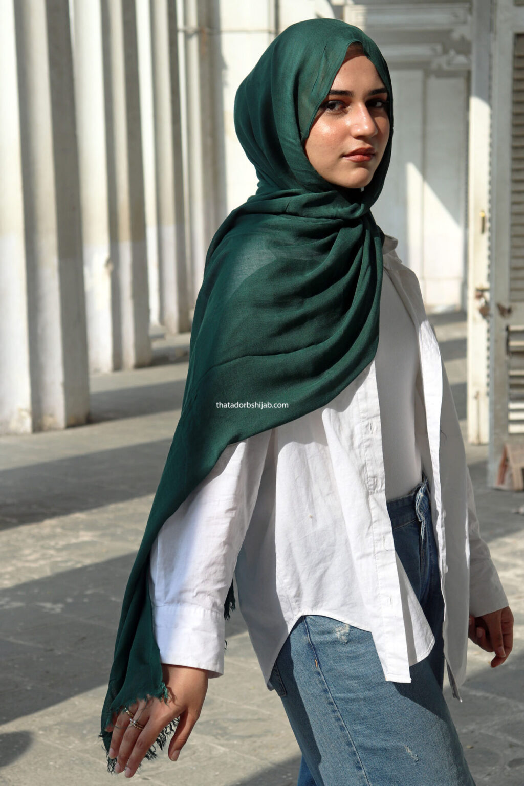 Forest Modal Hijab | That Adorbs Hijab